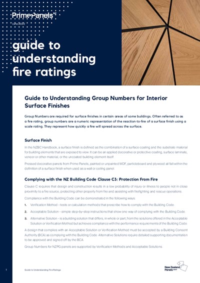 Prime Guide to Understanding Fire Ratings | Prime Panels